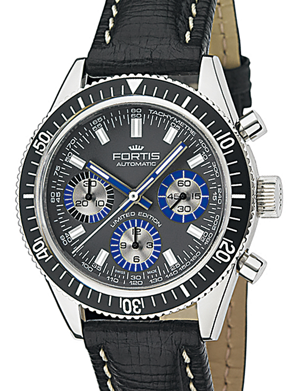 Fortis B-42 Marinemaster Vintage Chronograph Limited Edition watch ...