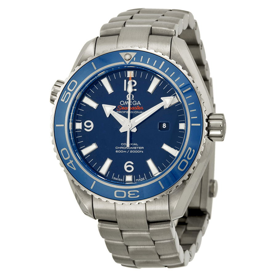 Omega Seamaster Blue Dial Titanium Men's Watch watch, pictures, reviews ...