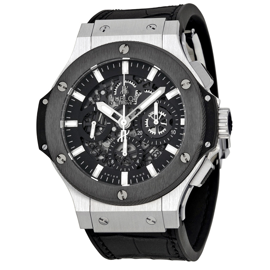 Hublot Big Bang Aero Bang Steel Ceramic watch, pictures, reviews, watch ...