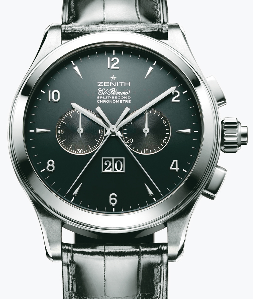 Zenith Class Rattrapante El Primero Grande Date watch, pictures ...