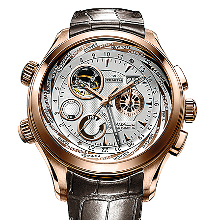 Zenith Class Traveller Open Multicity Alarm watch, pictures, reviews ...