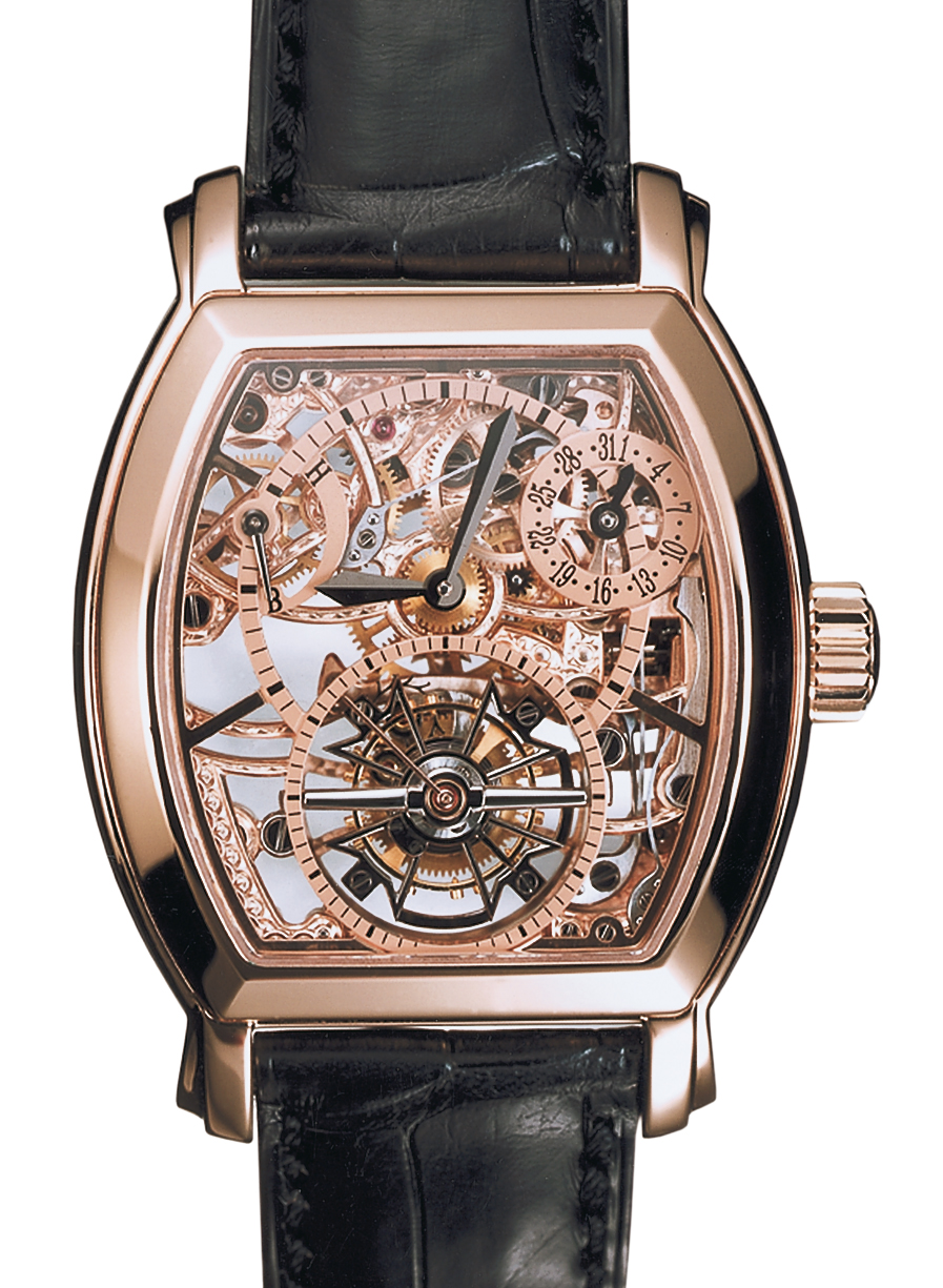 Vacheron Constantin Malte Tonneau Openworked-Tourbillon watch, pictures ...