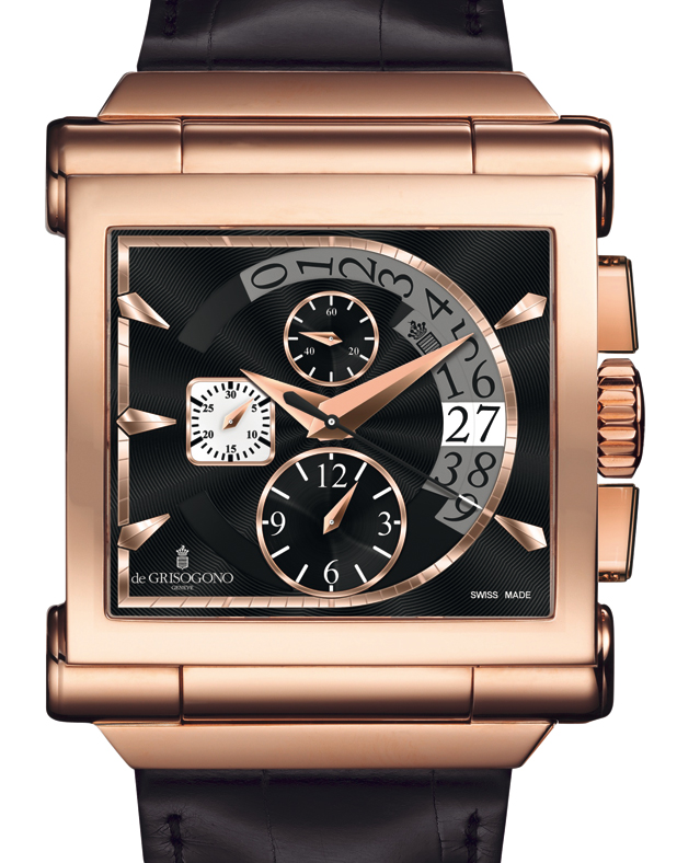 de Grisogono Instrumento Grande Chrono watch, pictures, reviews, watch ...