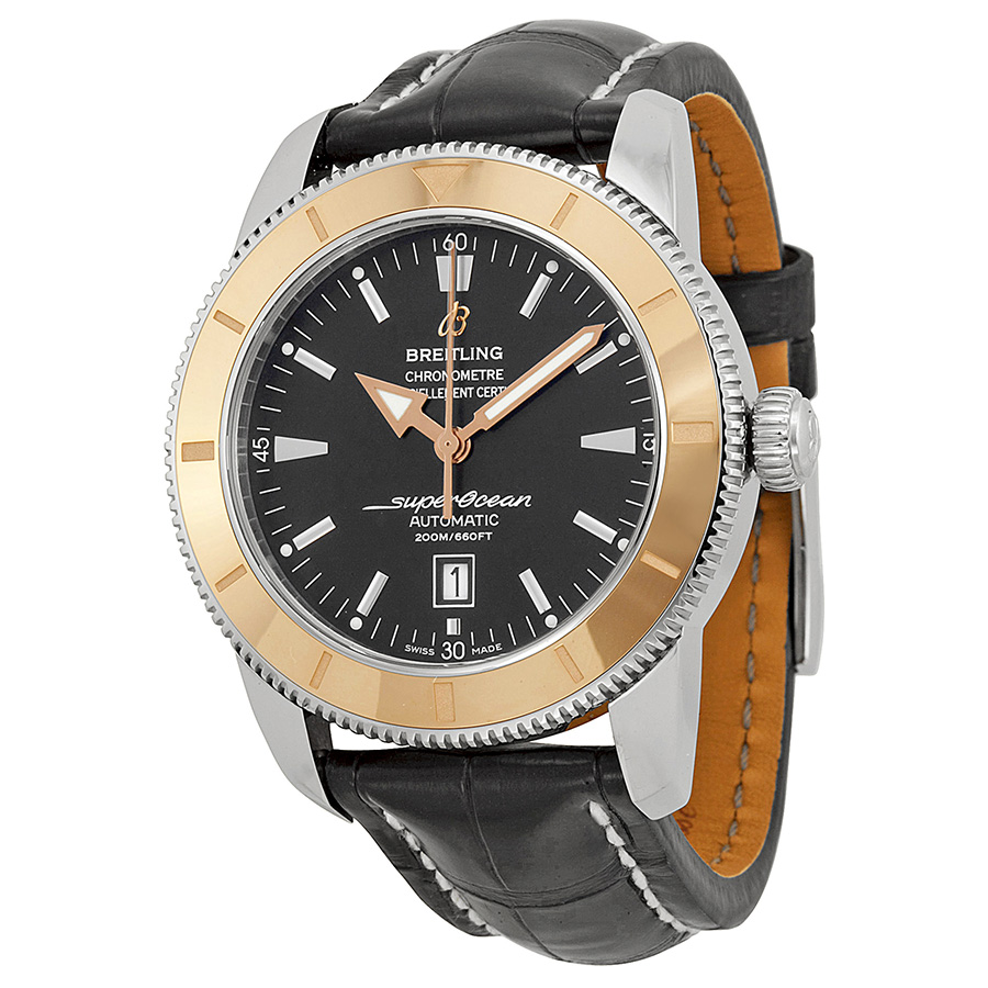 Breitling Superocean 46 Black Dial Automatic Men's Watch watch ...